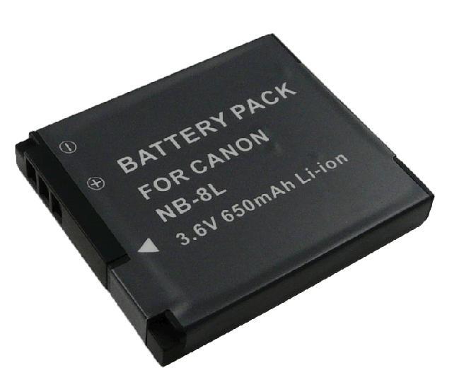 Canon NB-8L Li-Ion Rechargeable Battery – batteryfortuk